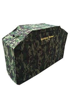 garden home heavy duty grill cover (camo, 52″)