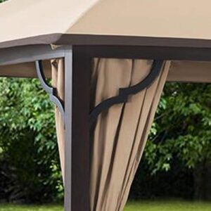 Garden Winds Replacement Canopy Top Cover and Netting Set for Berkley Jensen 10 x 12 - Riplock 350