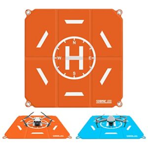 startrc drone landing pad pro, universal waterproof portable fast-foldable helipad for dji mini 2 se/air 2s/mini 2/mini 3 pro/mavic 3/mavic 2/holy stone/fpv drone/dji avata/rc quadcopters (20-inch)