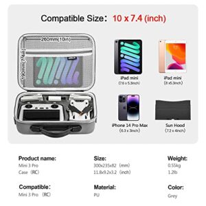 STARTRC Mini 3 Pro Carrying Case, Portable Travel Bag for DJI Mini 3 Drone Accessories (Mini 3 Pro RC)