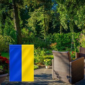 Ukraine Garden Flag, Ukrainian Garden Flag 13X18.5inch Double-Sided Ukraine Flags National International World Country Particular Area House Yard Decoration Banner