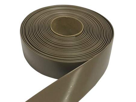 1.5" Wide Vinyl Strap for Patio Pool Lawn Garden Furniture (45' Roll) Make Your Own Replacement Straps. Plus - 50 Free Fasteners! (232 Adobe)