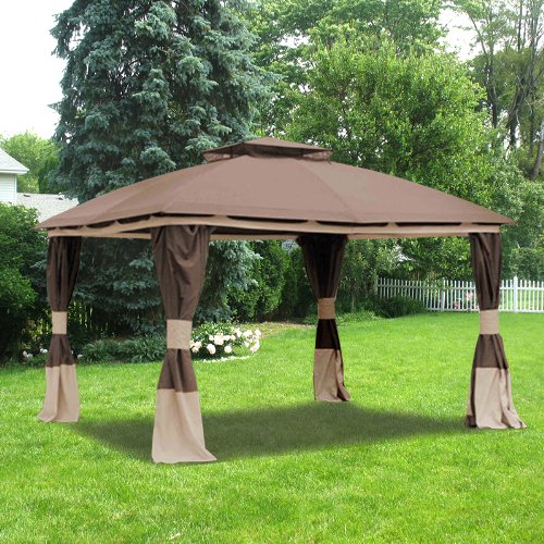 Garden Winds Benen Gazebo Replacement Canopy Top Cover - RipLock 350