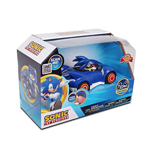 NKOK Sonic and Sega All Stars Racing Remote Controlled Car - Sonic The Hedgehog, for Ages 6 and up, Allows Children to Pretend to Drive and Have Fun at The Same Time!