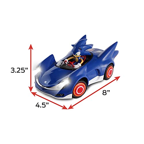 NKOK Sonic and Sega All Stars Racing Remote Controlled Car - Sonic The Hedgehog, for Ages 6 and up, Allows Children to Pretend to Drive and Have Fun at The Same Time!