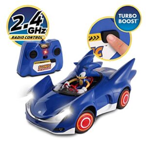 NKOK Sonic and Sega All Stars Racing Remote Controlled Car - Sonic The Hedgehog, for Ages 6 and up, Allows Children to Pretend to Drive and Have Fun at The Same Time!