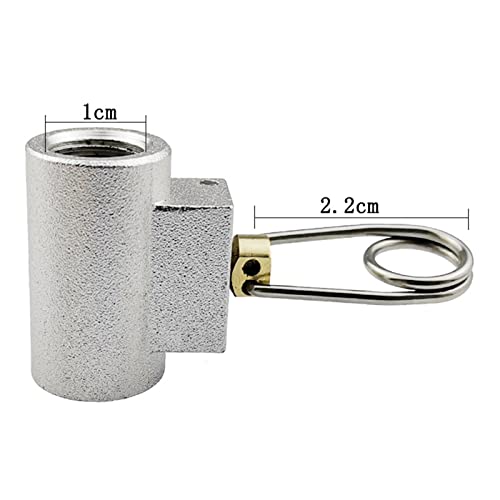 Camping Gas Stove Adaptor Gas Fitting Gas Refill Adapter for Garden Fishing Hiking , Round Handle