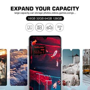 Micro SD Card 512GB TF Card 512GB Micro Memory SD Cards Fast Speed Memory Card 512GB Class 10 with Free SD Card Adapter for Smartphones/Bluetooth Speaker