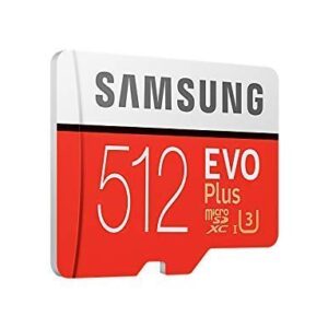 Samsung EVO Plus Class 10 Micro SDXC with Adapter, 512GB (MB-MC512GA)