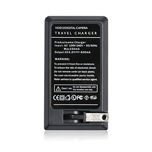 Rainy King EN-EL10 Battery Charger for Nikon Coolpix S200, S203, S210, S220, S230, S3000, S4000, S500, S510, S5100, S520, S570 and More, Replacement for Nikon MH-63 Charger