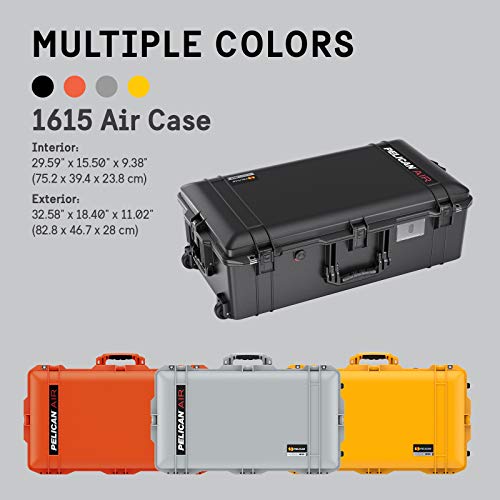 Pelican Air 1615 Case No Foam - Orange