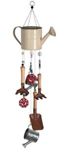 sunset vista designs gardening time chime, 30-inch