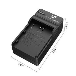 EN-EL3e Battery Charger, LP Charger for Nikon EN EL3e, EL3, EL3a Battery, Compatible with Nikon D700, D300s, D300, D200, D100, D90, D80, D70s, D70, D50, Replacement for Nikon MH-18, MH-18a, MH-19