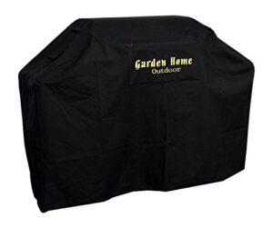 garden home grill cover heavy duty (black, 70 inch)