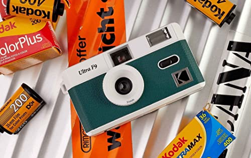 Kodak Ultra F9 Film Camera, White x Green