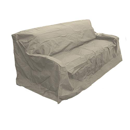 Over Sized Sofa Cover - Weatherproof Your Patio Furniture in Neutral Taupe 93.5" L x 45" D x 39" H