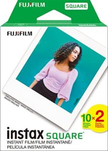 fujifilm instax square twin pack film – 20 exposures