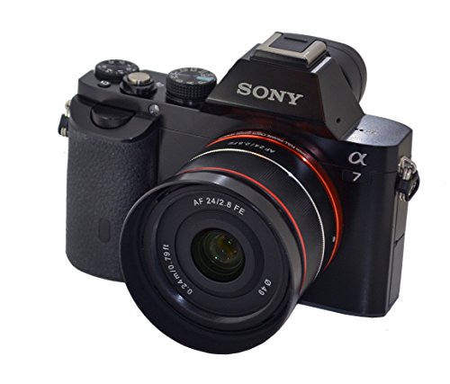 Rokinon AF 24mm f/2.8 Wide Angle Auto Focus Lens for Sony E-Mount, Black (IO24AF-E)