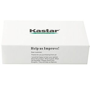 Kastar Video Camera Battery Replacement for Panasonic PV-BP18 PV-BP17 PV-BP15 HHR-V20A/1B HHR-V40A/1B VW-VBH1E VW-VBH2E VW-VBR1E VW-VBR2E VW-VBS1 VW-VBS1E VW-VBS2 VW-VBS2E