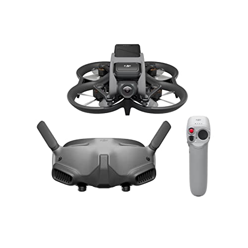 DJI Avata Pro-View Combo (DJI Goggles 2) - First-Person View Drone UAV Quadcopter with 4K Stabilized Video, Super-Wide 155° FOV, Built-in Propeller Guard, HD Low-Latency Transmission