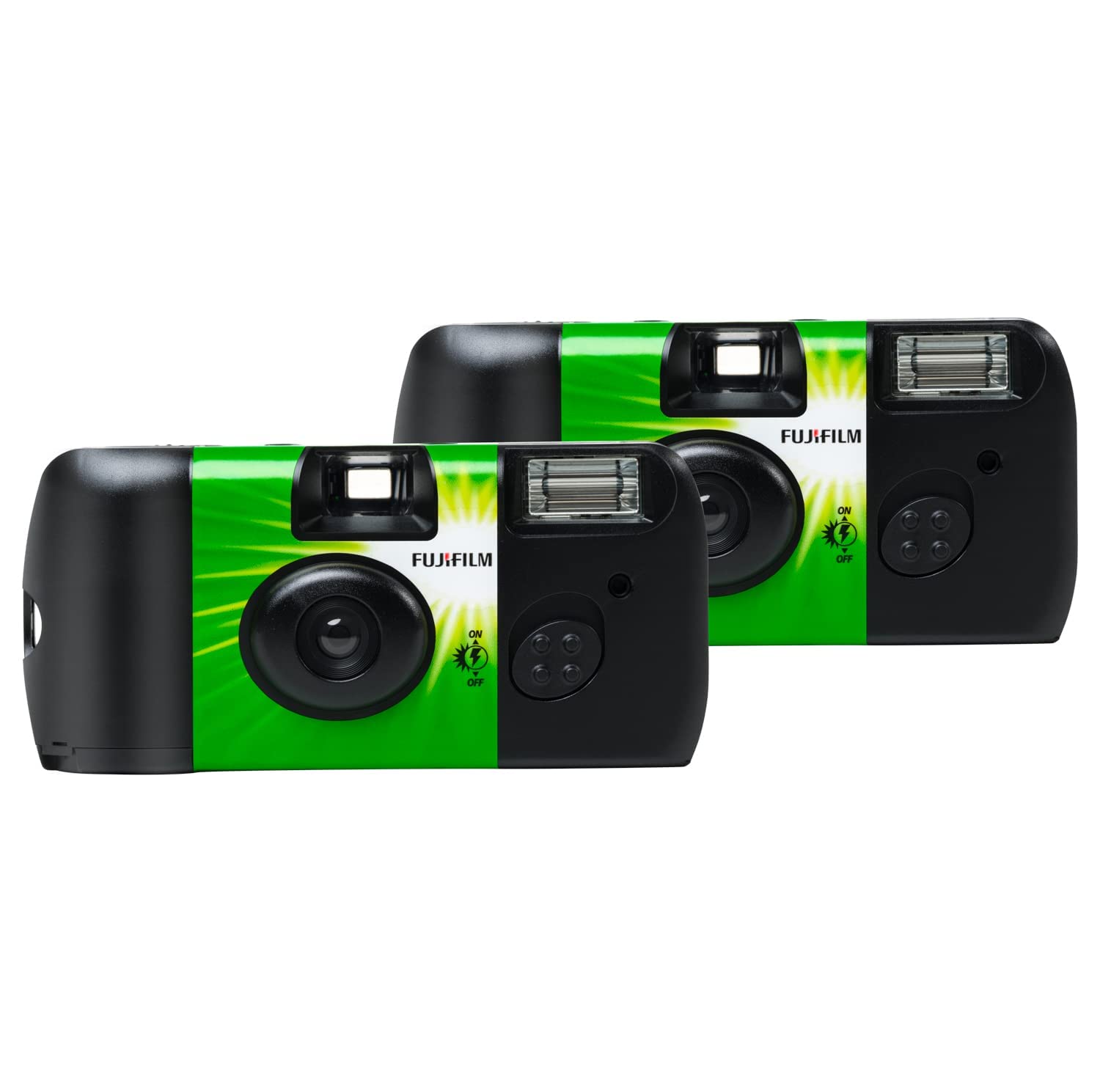 Fujifilm QuickSnap Flash 400 One-Time-Use Camera - 2 Pack