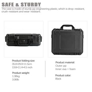 YETEETH Mini 3 Pro/Mini 3 Hard Case, Waterproof Pressure Resistant Carrying Case for DJI Mini 3 Pro/Mini 3 Accessories - Fits Latest DJI RC