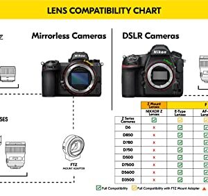 Nikon AF-P DX NIKKOR 70-300mm f/4.5-6.3G ED VR Lens for Nikon DSLR Cameras