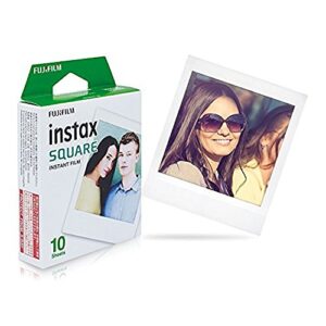 Fujifilm Square Instant Film 10 Pack (100 exposures) for SQ1, SQ6 & SQ10 Cameras (5 Items)