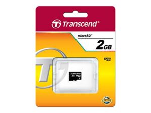 transcend 2 gb microsd flash memory card (without sd adapter) ts2gusdc