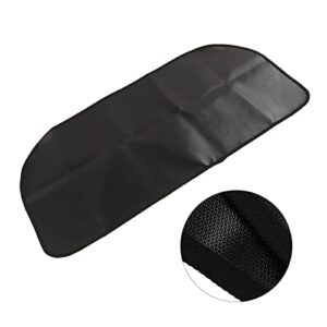 Grill Mats,Double Sided Silicone Avoid Fire Reusable Foldable Grill Mat Suitable for Outdoor Camping Garden Picnic (102x50CM Oval)