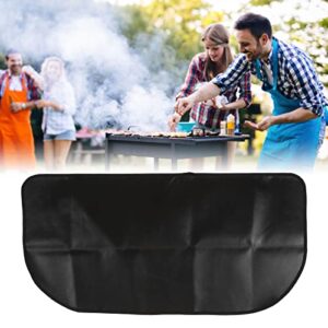 Grill Mats,Double Sided Silicone Avoid Fire Reusable Foldable Grill Mat Suitable for Outdoor Camping Garden Picnic (102x50CM Oval)