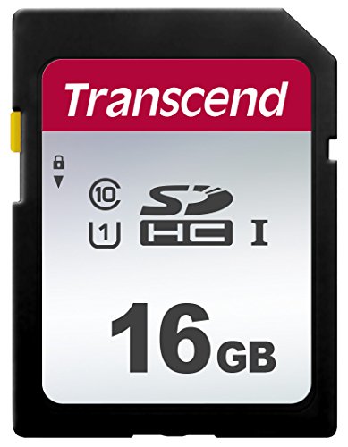 Transcend 16GB SDXC/SDHC 300S Memory Card TS16GSDC300S