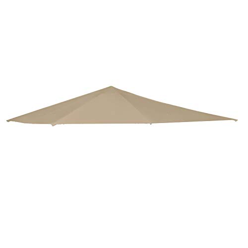 Garden Winds Replacement Canopy for Living Accents 10 Foot Gazebo - Standard 350 - Beige