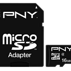 PNY 16GB Performance Class 4 MicroSD Flash Memory Card 5-Pack (P-SDU16G4X5-MP)