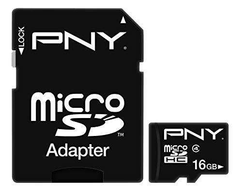 PNY 16GB Performance Class 4 MicroSD Flash Memory Card 5-Pack (P-SDU16G4X5-MP)