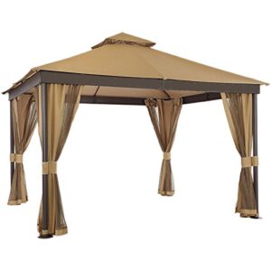 garden winds sierra vista gazebo replacement canopy top cover – riplock 350