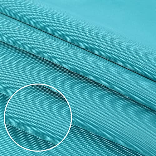 ACCREST Sun Shade Sail Waterproof 6.5'×6.5'×6.5' Triangle Shade Sail UV Block Canopy Awning for Patio Backyard Lawn Garden Outdoor Activities，Lake Blue