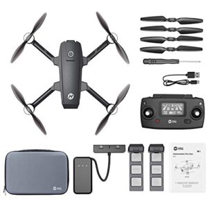 Holy Stone HS720E GPS Drone with 4K EIS UHD 130 FOV Camera for Adults Beginner, FPV Quadcopter with Brushless Motor, 2 Batteries 46 Min Flight Time, 5GHz Transmission, Smart Return Home, Follow Me