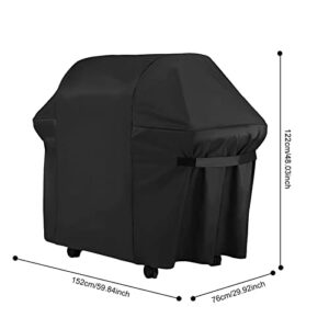 Garden Grill Covers, PVC Lined Grill Cover for Camping(152 x 76 x 122cm)