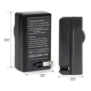 EN-EL3e EN-EL3 EN-EL3a Camera Battery Charger Compatible with Nikon D100,D100 SLR,D200,D300,D300s,D50,D70,D70s,D80,D90,DSLR D700,E880，MH-18, MH-18a, MH-19