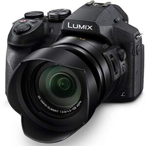 Panasonic LUMIX FZ300 Long Zoom Digital Camera Features 12.1 Megapixel, 1/2.3-Inch Sensor, 4K Video, WiFi, Splash & Dustproof Camera Body, LEICA DC 24X F2.8 Zoom Lens - DMC-FZ300K - (Black) USA