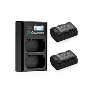 powerextra replacement sony np-fz100 battery and dual usb charger for firmware 2.0 sony alpha a7 iii, a7r iii, a9, sony alpha 9, a7r3, a6600, a7r iv, alpha a9 ii, alpha 9r, a9r, alpha 9s camera