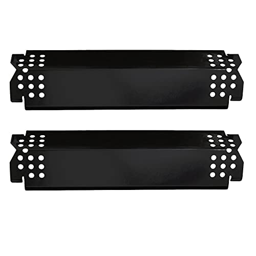 WALBZS Grill Heat Shield Tent Nexgrill 2 Burner 720-0864,Nexgrill 720-0864 720-0864M 720-0830H 720-0896B Grill Models Porcelain Steel Grill Replacement Parts 2Pack