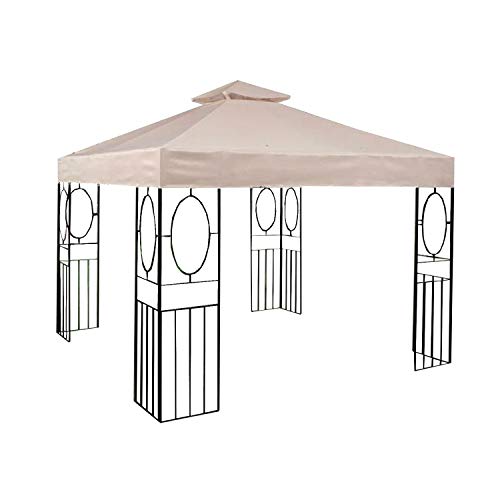 Garden Winds Replacement Canopy Top Cover for The 10' x 10' Masley Gazebo - 350