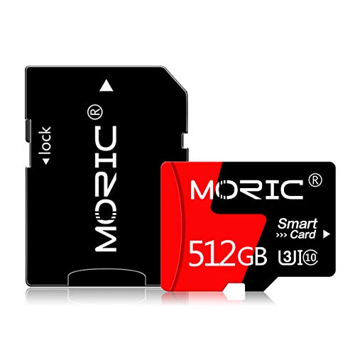 512GB Micro SD Card High Speed SD Card Class 10 Memory Card for Smartphone,Surveillance,Camera,Tablet,Drone/Dash Cam