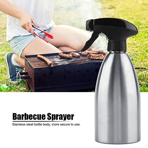 Bbq Spray Bottle For Smoking Barbecue Oil Sprayer Bbq Spritzer Bottle For Smoking,Barbecue Oil Sprayer,Stainless Steel Portable Bottle for Kitchen Outdoor BBQ Cooking Tool