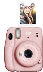 fujifilm instax mini 11 instant camera – blush pink 4.8″ x 4.2″ x 2.6″