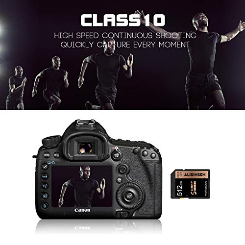 512GB Memory Card Camera SD Card Class 10,High Speed Memory Cards 512GB SD Cards for Digital Camera Vloggers,Filmmakers,Photographers 512GB