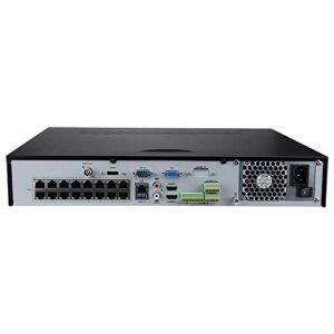 HIKVISION 32-Channel PoE 4K Network Video Recorder NVR, Embedded Plug & Play DS-7732NI-I4/16P