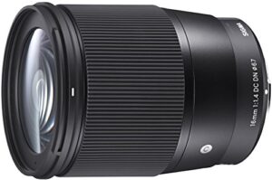 sigma 16mm f/1.4 dc dn contemporary lens for sony e (402965)